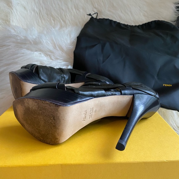 Fendi | Shoes | Authentic Fendi Black Booties | Poshmark